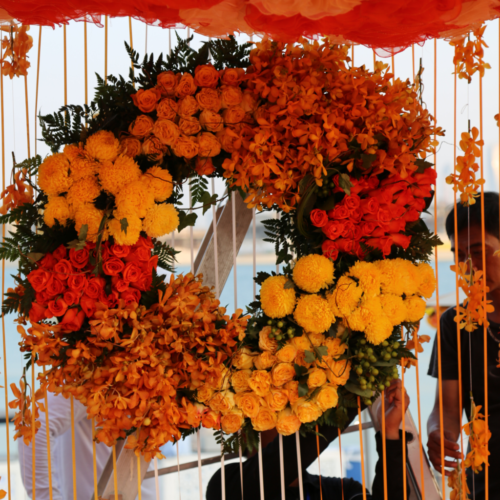 Indian Wedding Flower Decoration | FirenzeFlora