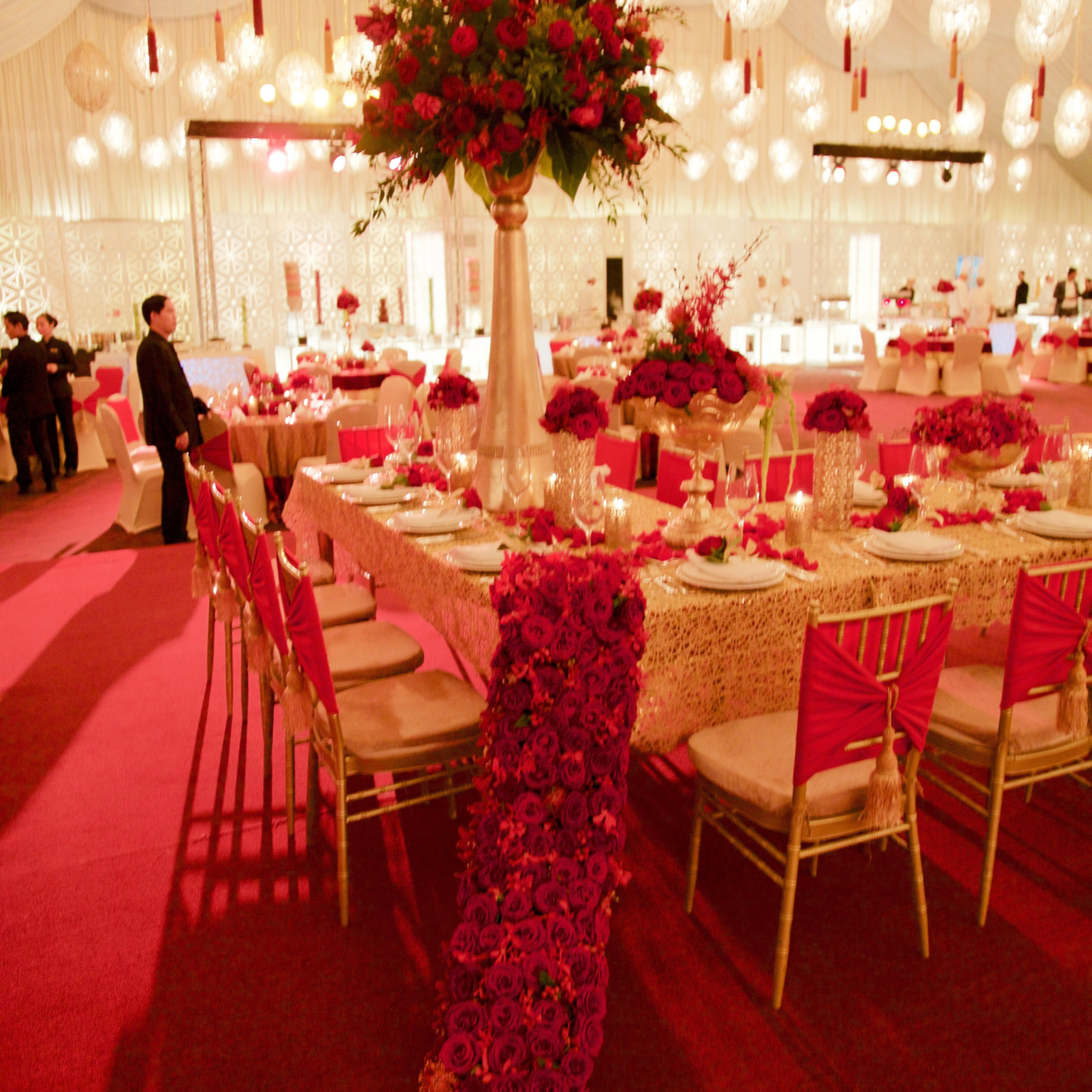 Arabic Weddings Flower Decoration | FirenzeFlora
